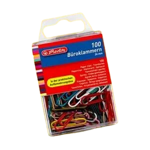 Herlitz 26 mm Paper Clips – Assorted - Krif Ghana Limited